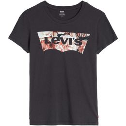 Levi's LEVI'S Damen T-Shirt "LSE THE PERFECT TEE", schwarz, Gr. S, Jersey, Obermaterial: 100% Baumwolle, Shirts