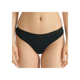 Damen String "String Sport Active Essential Low Rise Thong 3P 3er Pack", adidas originals, Gr. L, schwarz, Obermaterial: 95% Baumwolle CO. 5%