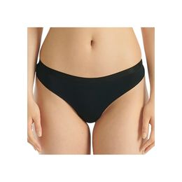 Damen String "String Sport Active Essential Low Rise Thong 3P 3er Pack", adidas originals, Gr. XL, schwarz, Obermaterial: 95% Baumwolle CO. 5%