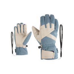 Ziener Herren Skihandschuhe "GETTER-Z AS AW glove man", blau, Gr. 8, Materialmix, Handschuhe