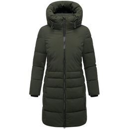 Navahoo Damen Steppmantel "Mondnebel XIV", gr&uuml;n, Gr. XS, Obermaterial: 100% Polyester. Innenfutter: 100% Polyester. Wattierung: 100% Polyester.