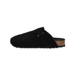 Shepherd Damen Pantolette "Shepherd Pantoletten Lammfell", Gr. 38schwarz, Lammfell, Schuhe