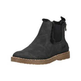 Blowfish Damen Stiefelette "Blowfish Stiefelette Lederimitat/Textil", Gr. 38, schwarz, Lederimitat, Textil, Schuhe