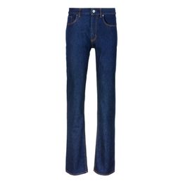 HUGO BLUE Herren Slim-fit-Jeans "Ash", blau, Gr. 36, unifarben, Denim/Jeans, Obermaterial: 99% Baumwolle, 1% Elasthan, Jeans, mit Stone-washed-Finish