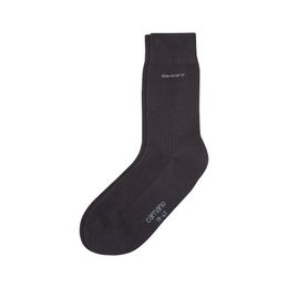 Camano Damen Socken "Socken 4er Pack", Gr. 39, schwarz, 80% Baumwolle, 17% Polyamid, 3% Elasthan, Colorblocking, Socken