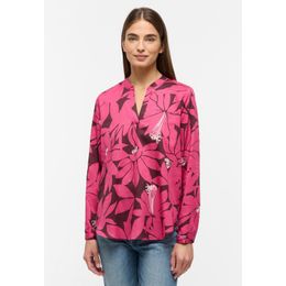 Eterna Damen Longbluse "LOOSE FIT", rosa, Gr. 36, 100% Baumwolle, Blusen, EASY IRON (b&uuml;gelleicht)