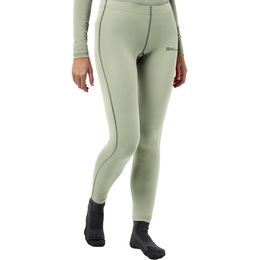 Jack Wolfskin Damen Funktionsleggings "INFINITE LIGHT PANTS W", grün, Gr. XL, Oberstoff: 100% POLYESTER, Hosen