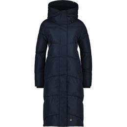 alife and kickin ALIFE & KICKIN Damen Winterjacke "Damen JunaAK A", blau, Gr. S, 100% Polyester, Jacken