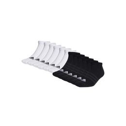 Damen Sneakersocken "Socken Cushioned Low-Cut 12er Pack", adidas originals, Gr. 37, schwarz, Obermaterial: 62% Baumwolle CO. 36% Polyester PES. 1%