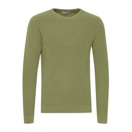 11 Project Herren Strickfleece-Pullover "Strickpullover PREdwin", gr&uuml;n, Gr. XL, Obermaterial: 100% Baumwolle CO., Pullover