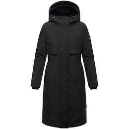 Navahoo Damen Wintermantel "Eismelodie 14", schwarz, Gr. XXXL, Obermaterial: 100% Polyester. Innenfutter: 100% Polyester. Wattierung: 100% Polyester.
