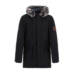 Cipo & Baxx CIPO & BAXX Herren Winterjacke "Jacke", gr&uuml;n, Gr. XXL, unifarben, 100% Polyester, Jacken, mit Kordelzug zur Taillierung, CM150