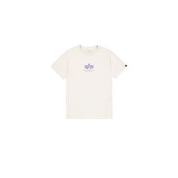 Herren T-Shirt "Basic T-Shirt ML", wei&szlig;, Gr. XL, Alpha Industries, Obermaterial: 100% Baumwolle, Shirts