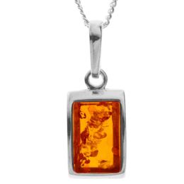 OSTSEE-SCHMUCK Damen Kette mit Anh&auml;nger "OSTSEE-SCHMUCK Kette mit Anh&auml;nger Stefania", 42cm, Silber 925 (Sterlingsilber), L: 42, silber, Silber 925