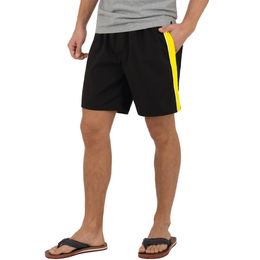 TRIGEMA Herren Jerseyhose "TRIGEMA Bade-/Freizeitshorts", schwarz, Gr. L, 100% Polyamid, Hosen