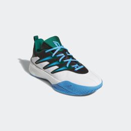 Damen Basketballschuh "DAME CERTIFIED 3", adidas Performance, Gr. 44,5, gr&uuml;n, Synthetik, Textil, Schuhe