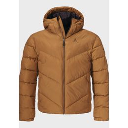 Sch&ouml;ffel SCH&Ouml;FFEL Herren Funktionsjacke "Urban Ins Jacket Style Lodos MNS", braun, Gr. 56, Oberstoff: 63% Nylon, 37% Baumwolle; Futter: 100% Polyester;