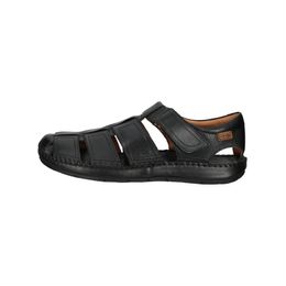 Pikolinos Herren Klettschuh "Pikolinos Halbschuhe Leder", Gr. 45, schwarz, Leder, Schuhe