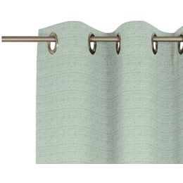 Vorhang WIRTH, B:132cm H:145cm, gr&uuml;n, Jacquard, Baumwolle, Polyester, Wohnzimmer, Gardinen, "Berwick"