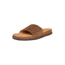 Henry Stevens Herren Sandale "Drew ERS Freizeitschuh", Gr. 41, braun, Kalbsvelours, Schuhe, Herren-Sandalen handgefertigt, Lederschuhe Slipper