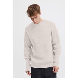 !Solid SOLID Herren Strickfleece-Pullover "Strickpullover SDHami", beige, Gr. XL, Obermaterial: 70% Baumwolle CO. 30% Nylon NY., Pullover