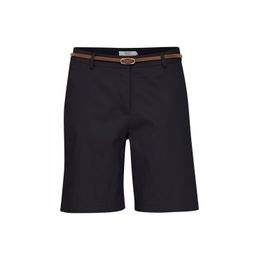 oxmo Damen Shorts "Shorts OXDaney", schwarz, Gr. 40, Obermaterial: 98% Baumwolle CO. 2% Elasthan EL., Hosen