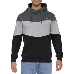 INDICODE Herren Kapuzensweatshirt "INMarcus", gr&uuml;n, Gr. L, Sweatware, Obermaterial: 60% Baumwolle, 40% Polyester, Sweatshirts