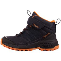 Kappa Kinder Outdoorwinterstiefel, Gr. 26, blau, Synthetik, Schuhe, - wasserdicht, windabweisend & atmungsaktiv dank TEX Membran