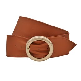 AnnaMatoni Damen Lederg&uuml;rtel "AnnaMatoni Tailleng&uuml;rtel Ora Tailleng&uuml;rtel Ora", braun, Gr. 105, 100% Leder, G&uuml;rtel