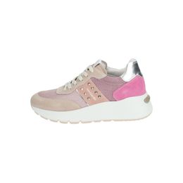 Nero Giardini Damen Sneaker "Nero Giardini Sneaker Veloursleder/Textil", Gr. 38, bunt, Textil, Veloursleder, Schuhe