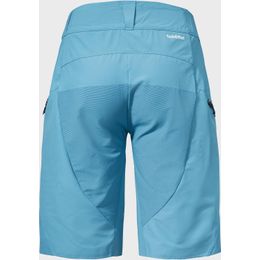Sch&ouml;ffel SCH&Ouml;FFEL Damen Shorts "Shorts Arosa L", blau, Gr. 40, Oberstoff Rumpf oben: 89% Nylon 11% Elasthan Oberstoff Rumpf unten: 94% Nylon 6% Elasthan, Hosen