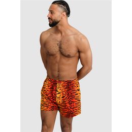 Lousy Livin Underwear LOUSY LIVIN Herren Boxershorts "2Pack Boxershorts Tiger", Gr. XL, orange, 100% Baumwolle, Unterhosen, mit lockerem Schnitt