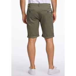 LINDBERGH Herren Chinoshorts "LINDBERGH Chino-Shorts", gr&uuml;n, Gr. XXXL, Obermaterial: 98% Baumwolle, 2% Elasthan, Hosen