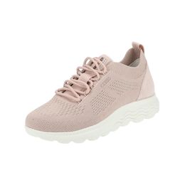Geox Damen Sneaker "Geox Sneaker Veloursleder/Textil", Gr. 36, rosa, Textil, Veloursleder, Schuhe