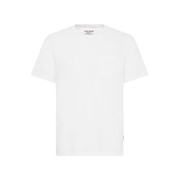 Blend Herren Rundhalsshirt "Rundhalsshirt BHBenni", wei&szlig;, Gr. S, Obermaterial: 100% Baumwolle CO., Shirts