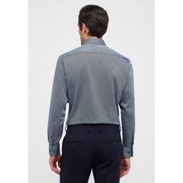 Eterna Herren Langarmhemd "MODERN FIT", blau, Gr. 43, 100% Baumwolle, Hemden, NON IRON (b&uuml;gelfrei)