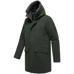 STONE HARBOUR Herren Kurzmantel "Fenroos XX", gr&uuml;n, Gr. XL, Obermaterial: 90% Polyacryl, 8% Viskose, 2% Elasthan. Innenfutter: 100% Polyester.