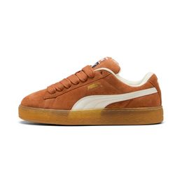 Puma Damen Sneaker "SUEDE XL", Gr. 43brandy, warm wei&szlig;, Leder, mehrfarbig, Schuhe