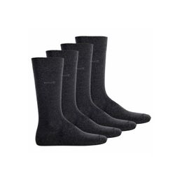 BOSS Herren Kurzsocken "Socken 2P RS Uni CC 10260369 01 4er Pack", Gr. 47, grau, Obermaterial: 82% Baumwolle CO. 16% Polyamid PA. 2% Elasthan EL.,