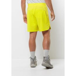 Jack Wolfskin Herren Shorts "PRELIGHT 2IN1 SHORTS M", gelb, Gr. L, 1. OBERSTOFF: 84% POLYAMID, 16% ELASTHAN; 2. OBERSTOFF: 85% POLYAMID, 15%