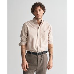 Gant Herren Businesshemd "REG OXFORD SHIRT", gr&uuml;n, Gr. S, Web, Obermaterial: 100% Baumwolle, Hemden, Oxford Hemd Regular Fit