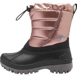 Kangaroos Kinder Winterstiefel "K-Ben", Gr. 29, rosa, Synthetik, Schuhe, Snowboots, Winterboots, Winterschuhe, wasserabweisend