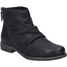 Josef Seibel Damen Stiefelette "Sienna 10, schwarz", Gr. 37schwarz, Obermaterial: 100% Rindsleder Leather cow., Schuhe