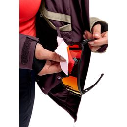 Maier Sports Damen Skijacke "Glacierguard W", lila, Gr. 44, 100% Polyester, Jacken, Damen Winterjacke wattiert u. wasserdicht