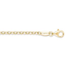 Engelsrufer Damen Collierkettchen "Ankerkettengliederung, 2,85 mm breit", 60, Silber 925 (Sterlingsilber), B: 2,85mm, gold, Silber 925
