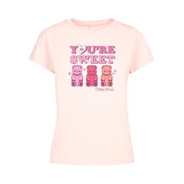F4NT4STIC Damen T-Shirt "Valentinstag You're Sweet Gummy Bears", pink, Gr. XL, Obermaterial: 100% Baumwolle, Shirts, Premium Qualit&auml;t