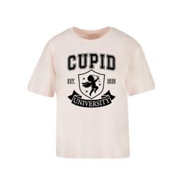 F4NT4STIC Damen T-Shirt "Cupid University Valentinstag", pink, Gr. S, Obermaterial: 100% Baumwolle, Shirts, Premium Qualit&auml;t