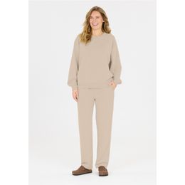 CRUZ Damen Sweathose "Rusvil", beige, Gr. 44, unifarben, 60% Baumwolle, 40% Polyester, Hosen, Aus atmungsaktivem Material