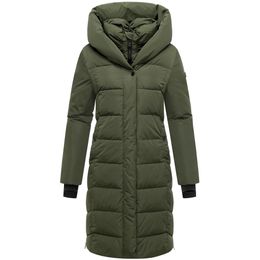Navahoo Damen Steppmantel "Laubzauber 14", gr&uuml;n, Gr. XXL, Obermaterial: 100% Polyester. Innenfutter: 100% Polyester. Wattierung: 100% Polyester.
