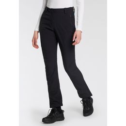 Killtec Damen Softshellhose "KOW 34 WMN SFTSHLL PNTS", schwarz, Gr. 38, Obermaterial: 88% Polyester, 12% Elasthan, Hosen
